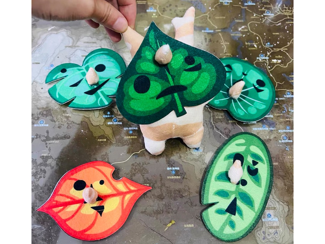 Korok Plush Keychain Toy, Legend of Zelda Tears of the Kingdom ...