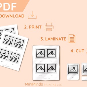 TELLING TIME Nomenclature 3 Part Cards Montessori Friendly - Etsy