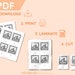TELLING TIME Nomenclature 3 Part Cards Montessori Friendly - Etsy