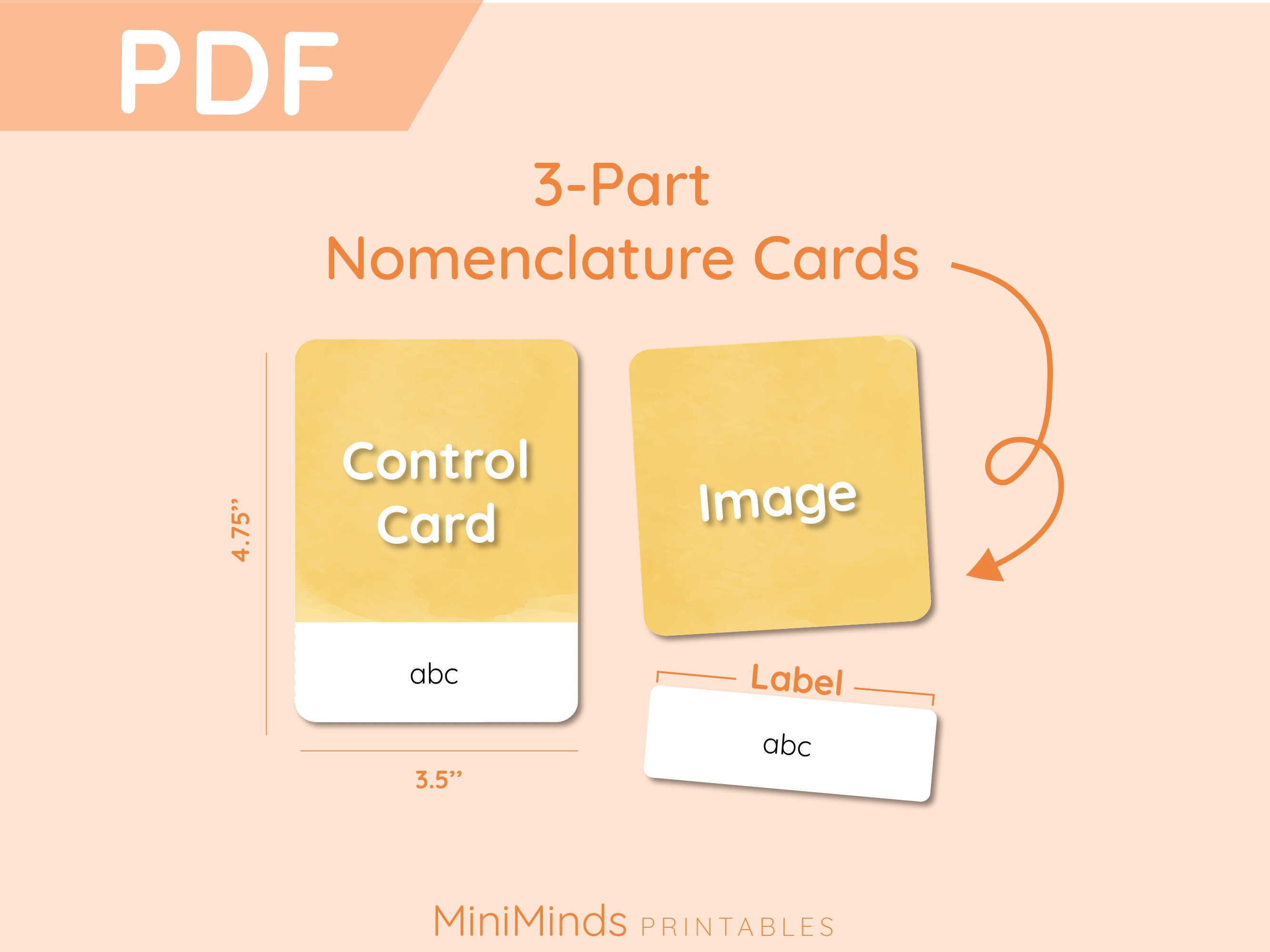 TELLING TIME Nomenclature 3 Part Cards Montessori Friendly - Etsy