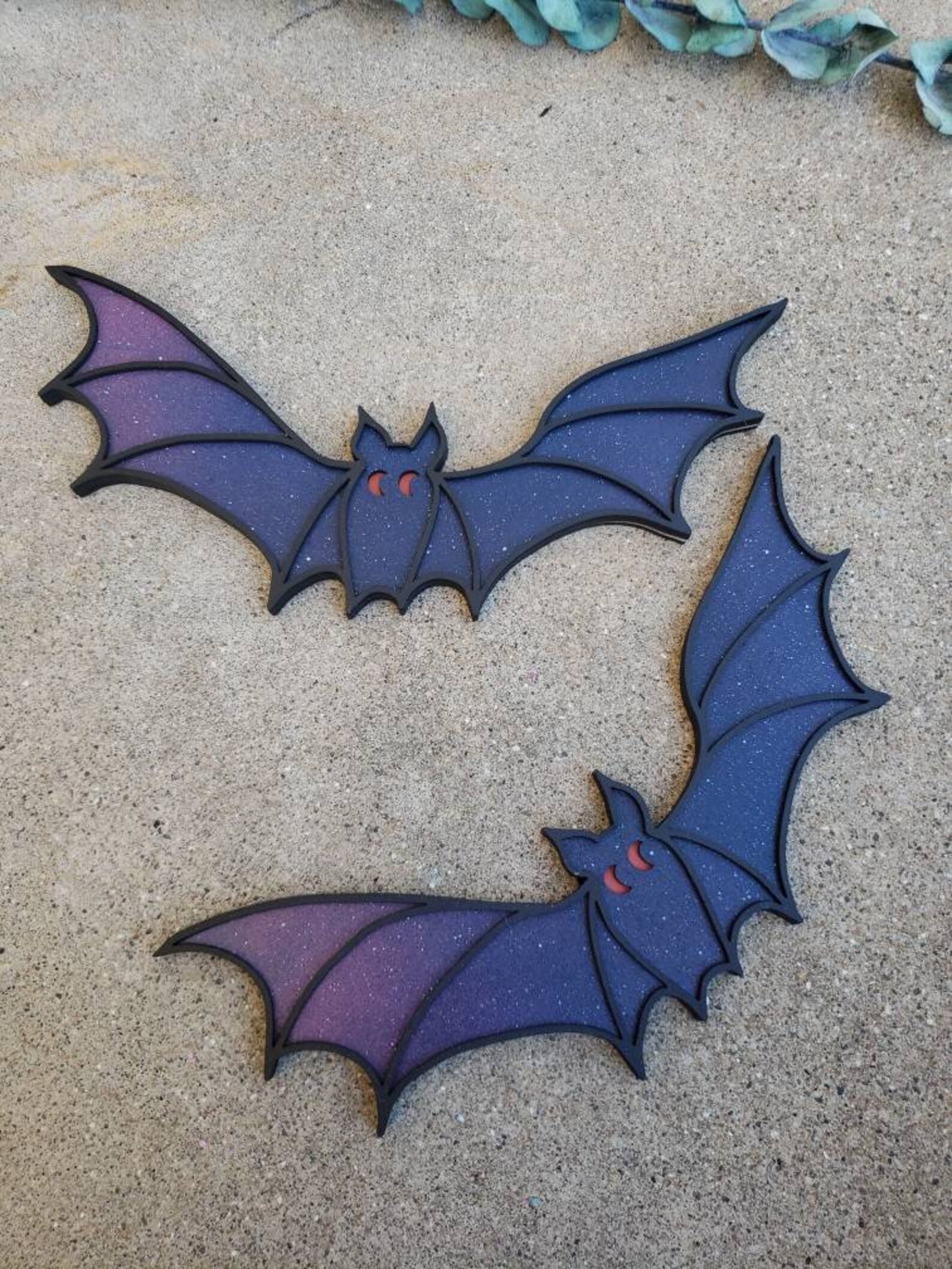 3D Wall Bats, Halloween Bat Decorations, Fall Wood Decor, Shelf Decor ...