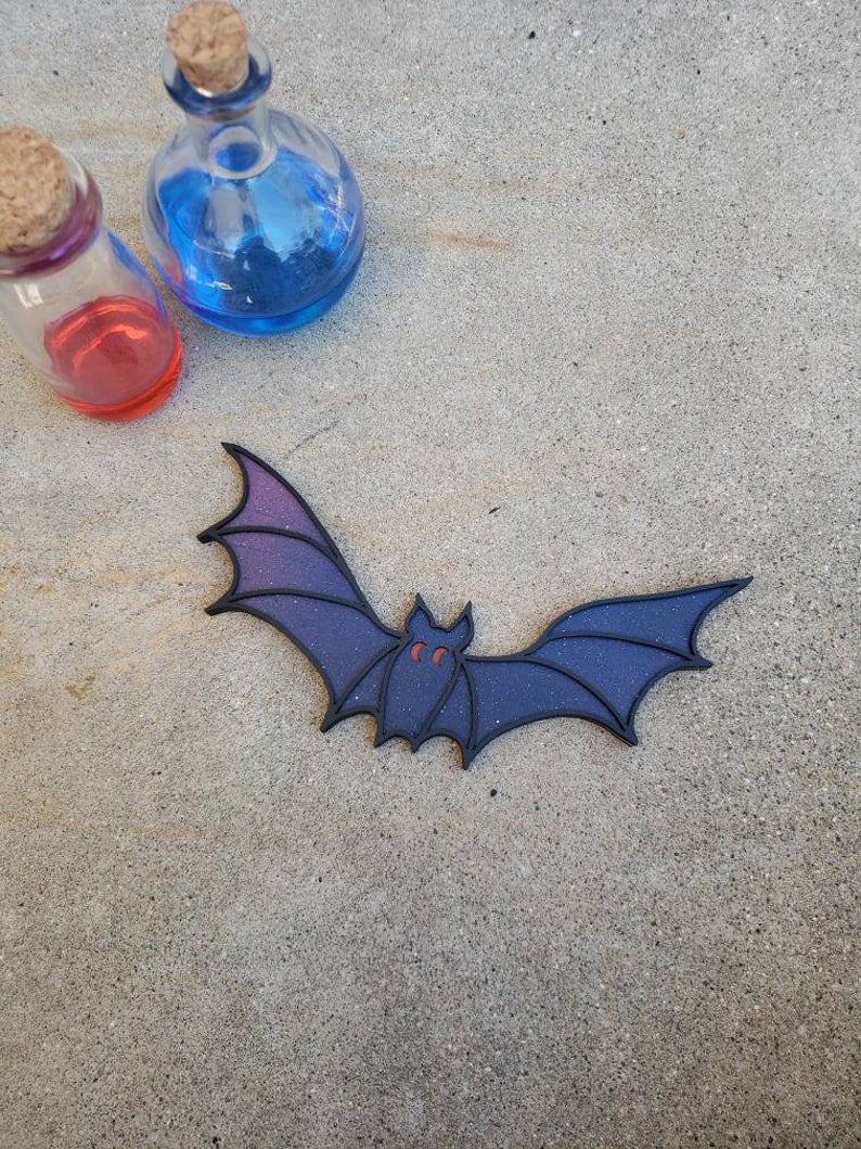 3D Wall Bats, Halloween Bat Decorations, Fall Wood Decor, Shelf Decor ...