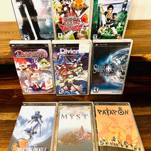 PSP JRPG Game Collection – Valkyrie Profile, Final Fantasy, Disgaea ...