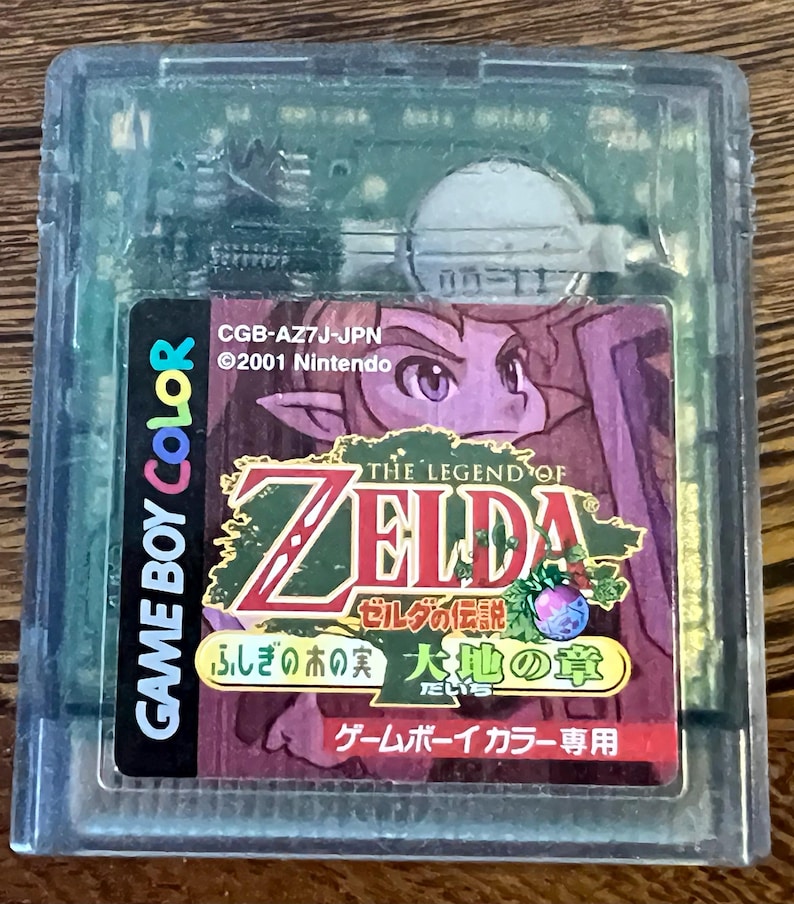 The Legend of Zelda Gameboy Game Collection - Minish Cap Complete Box ...