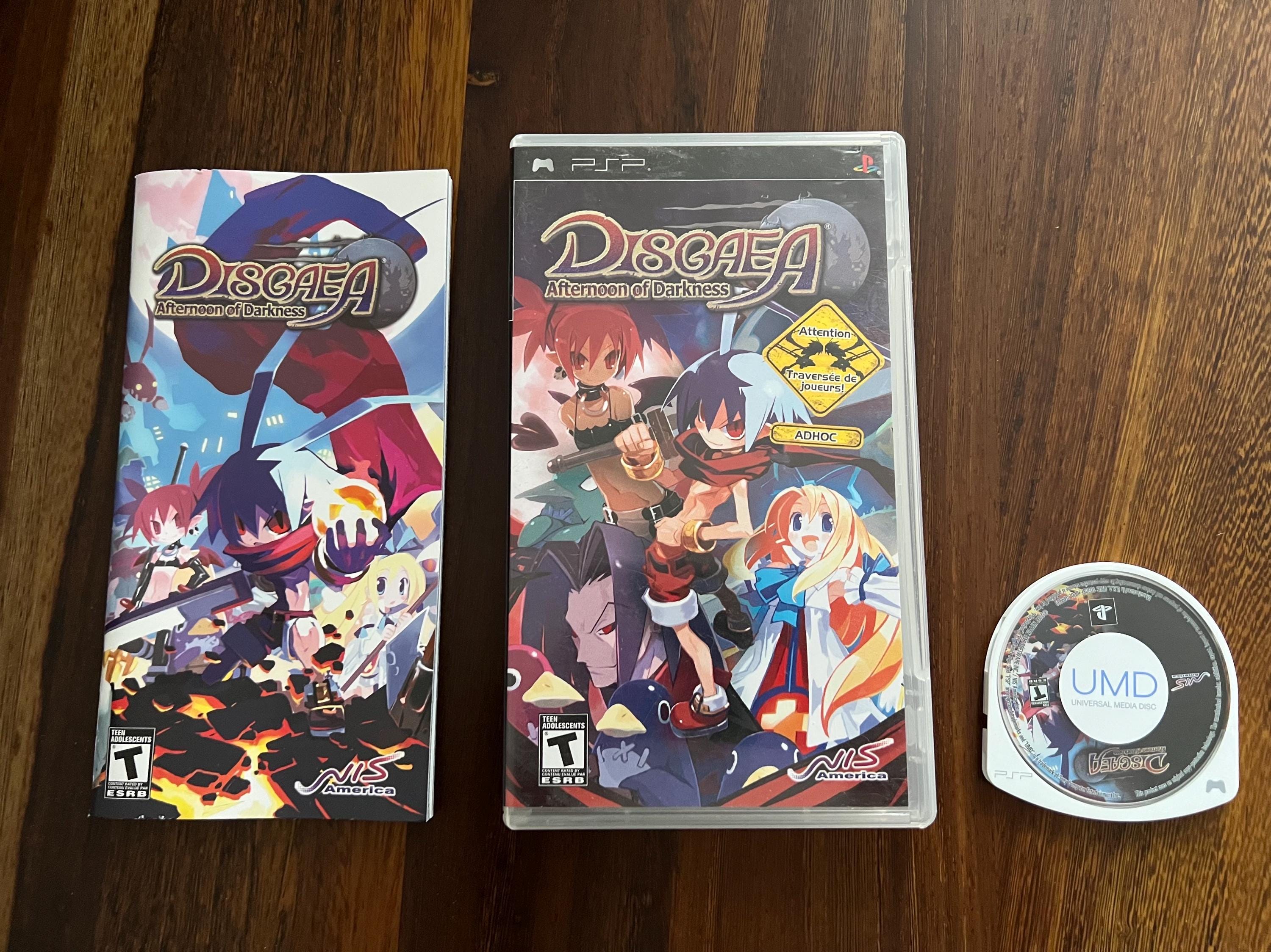PSP JRPG Game Collection – Valkyrie Profile, Final Fantasy, Disgaea ...