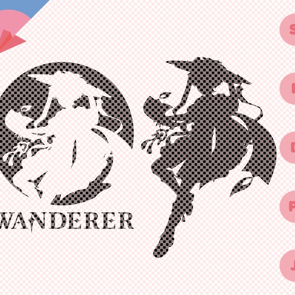 Genshin Stickers Wanderer - Etsy