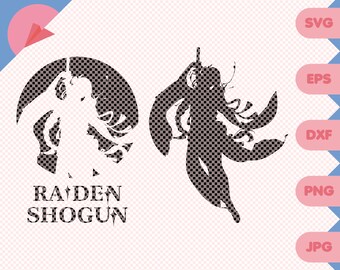 Raiden Silhouette - Etsy Ireland