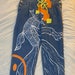 Hand Painted Overalls, Perfect for Festivals or Everyday Wear - Etsy