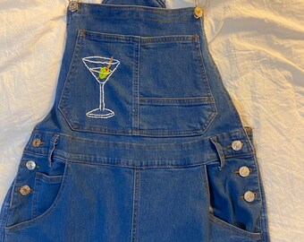 Hand Painted Overalls, Perfect for Festivals or Everyday Wear - Etsy