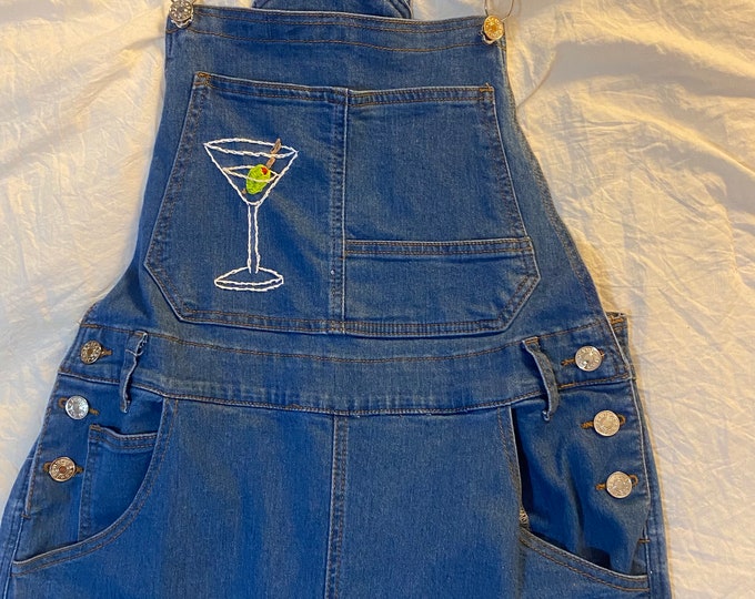 Ladies Small/medium/large Upcycled Oversized Distressed Embellished ...