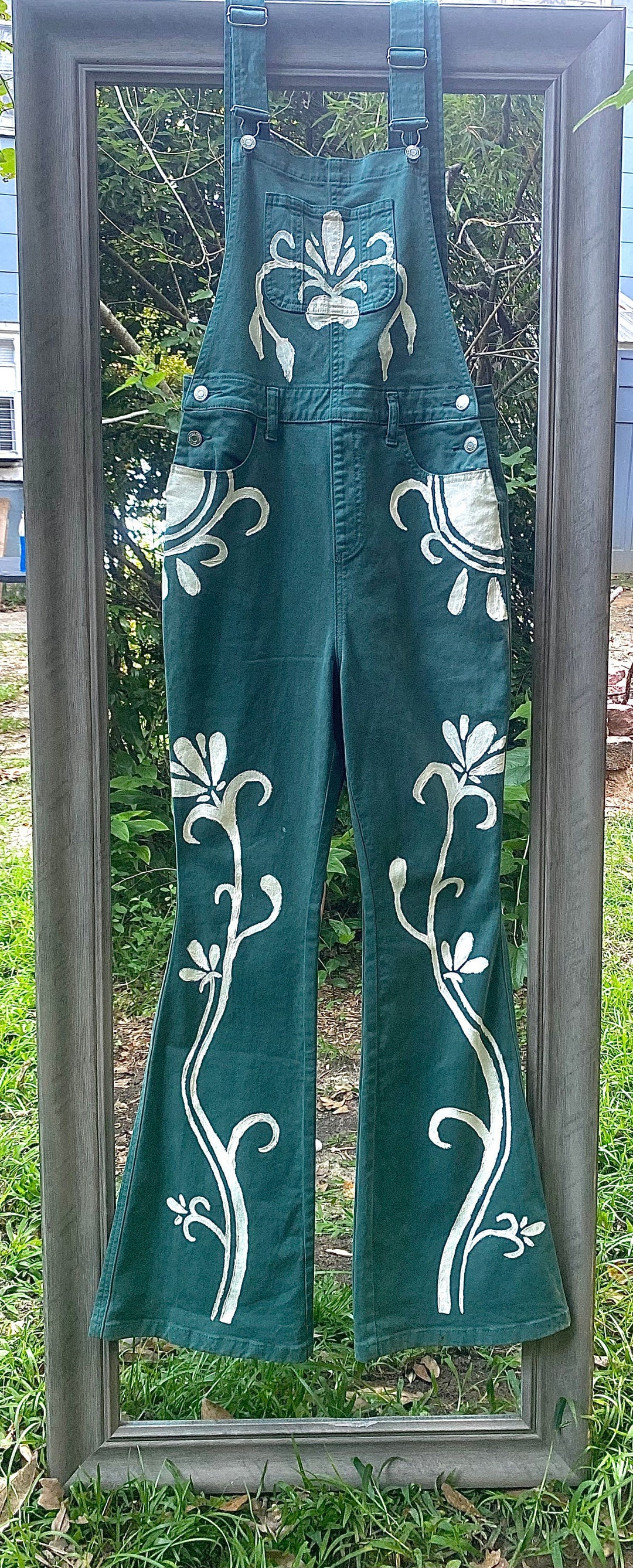 Hand Painted Overalls Gifts for Friends Custom Overalls - Etsy