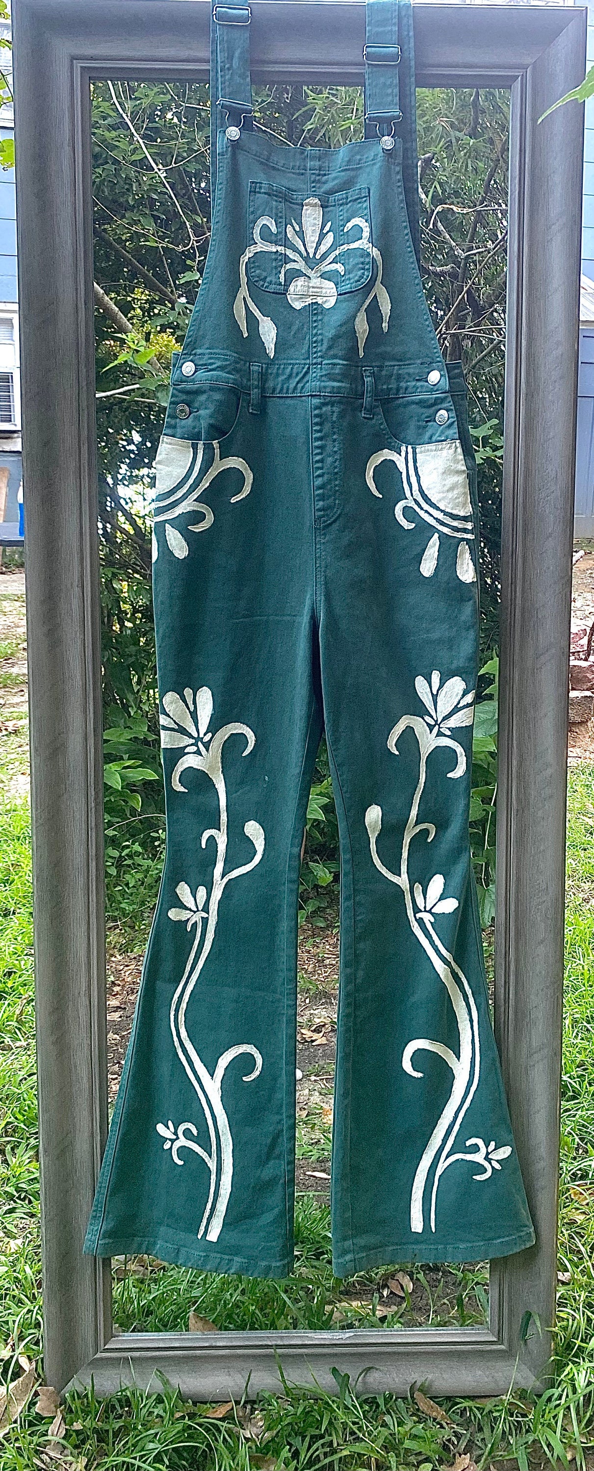 Hand Painted Overalls Gifts for Friends Custom Overalls - Etsy