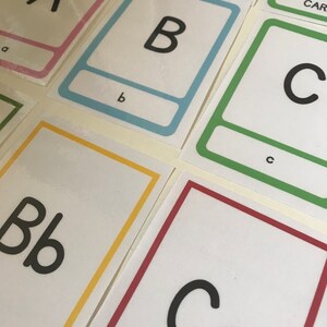 Set of Flashcards Senses, Letters, Numbers, 2d and 3D Shapes, Colours ...