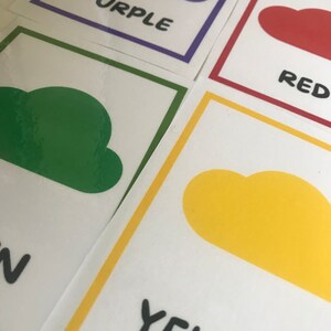 Set of Flashcards Senses, Letters, Numbers, 2d and 3D Shapes, Colours ...