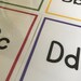 Set of Flashcards Senses, Letters, Numbers, 2d and 3D Shapes, Colours ...