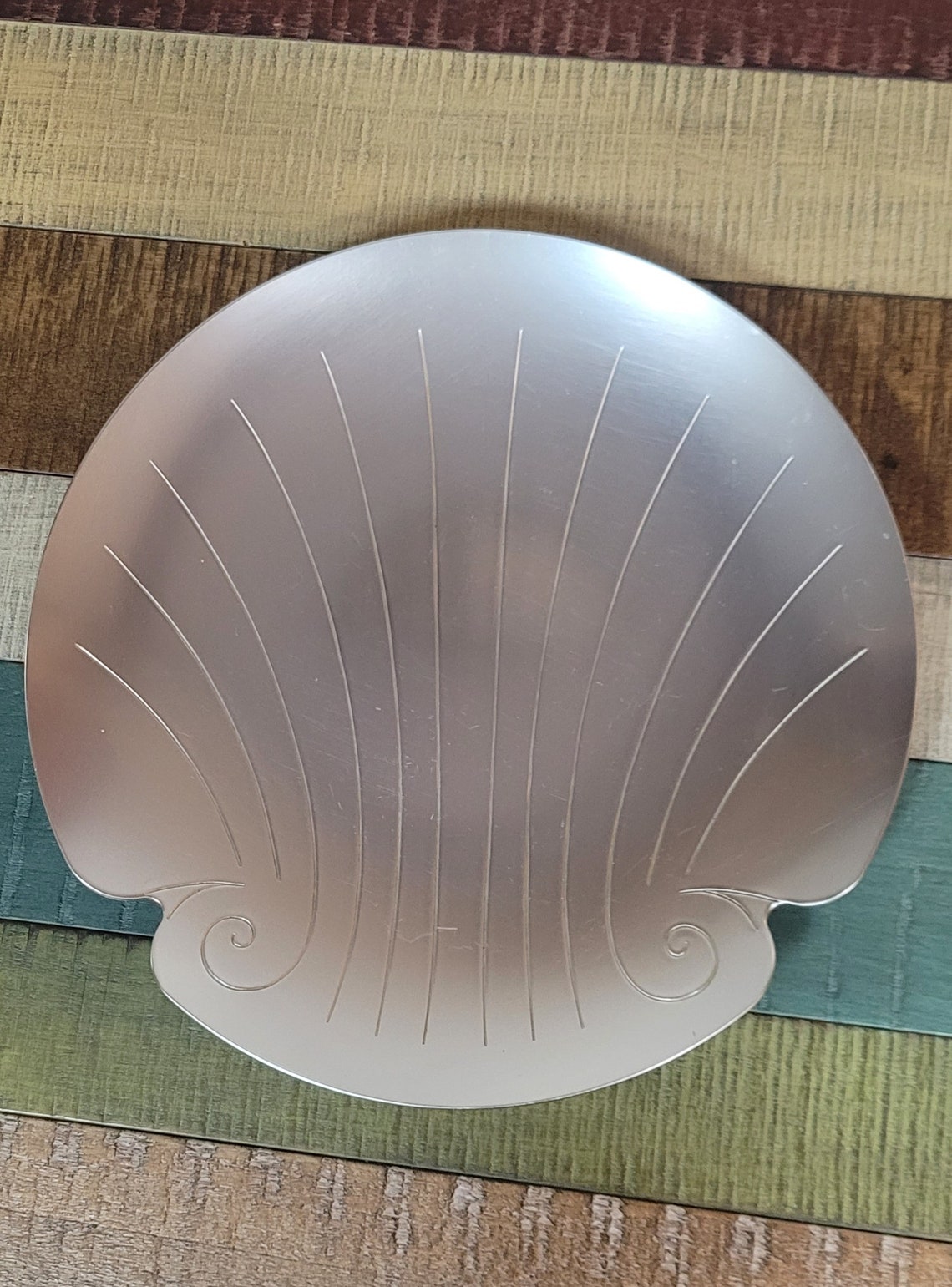 Kensington Aluminum Shell Serving Tray #522 - Etsy