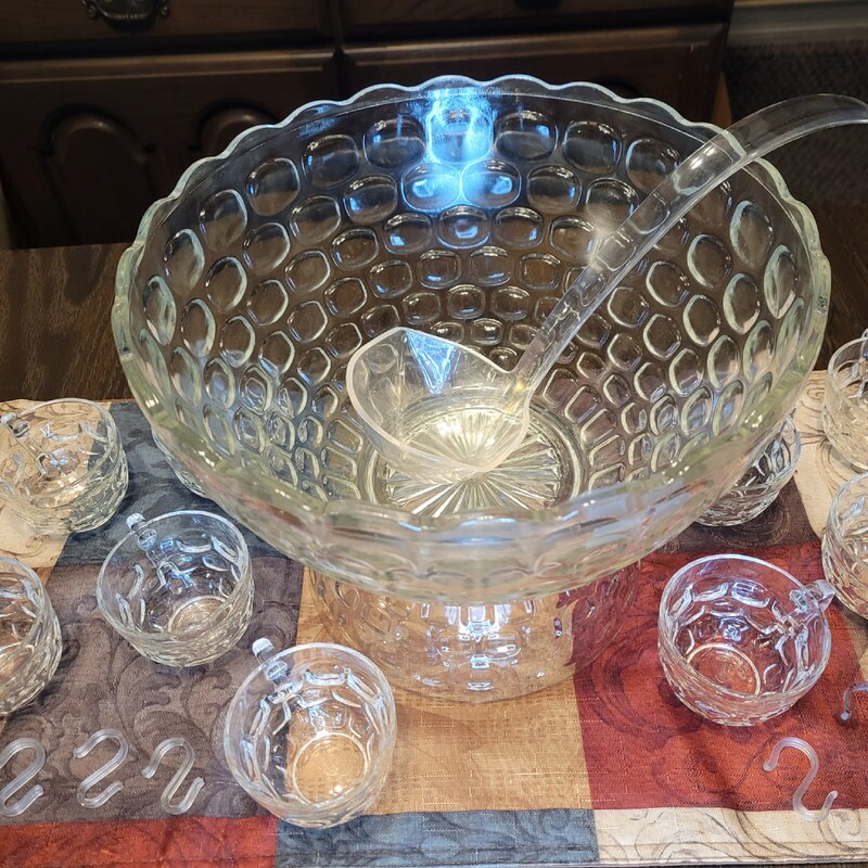 Punch Bowl Set - Etsy