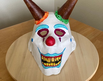 Paper Mache Mask - Etsy