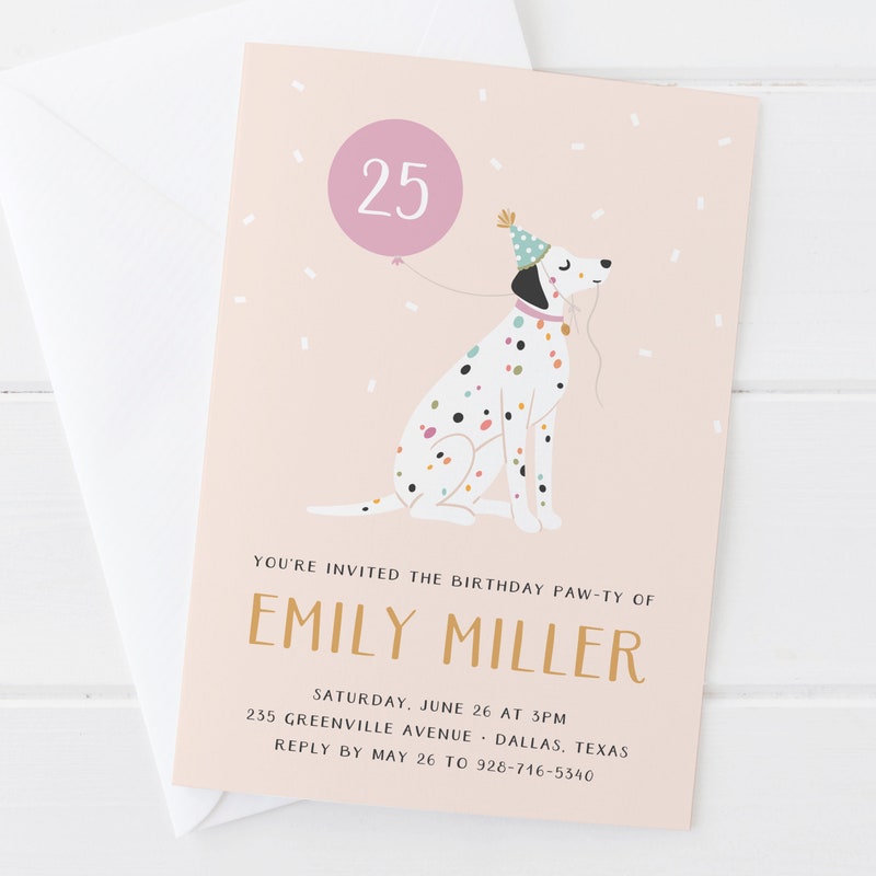 Dalmation Birthday Party - Etsy