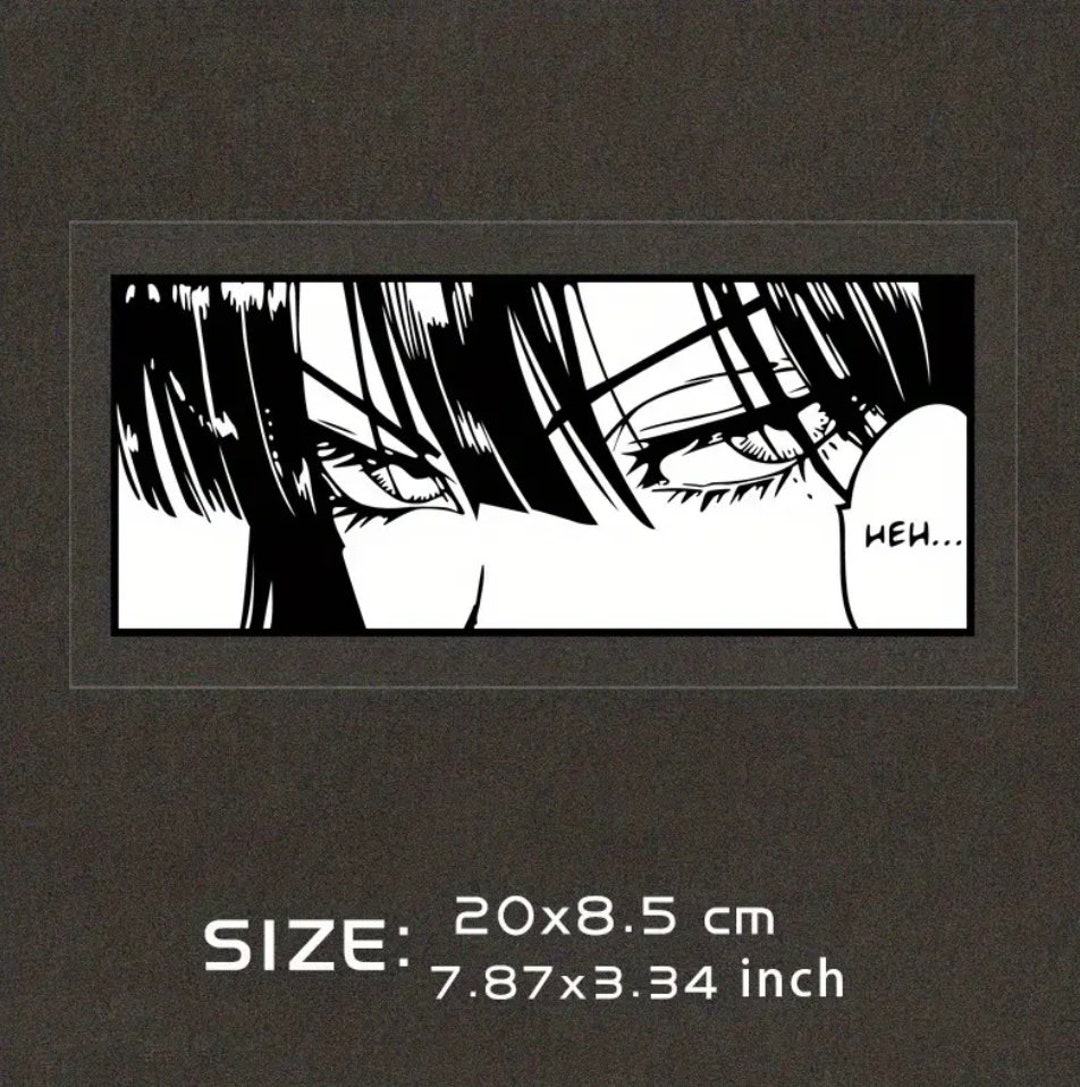 Waterproof Aesthetic Anime Car Sticker - Etsy