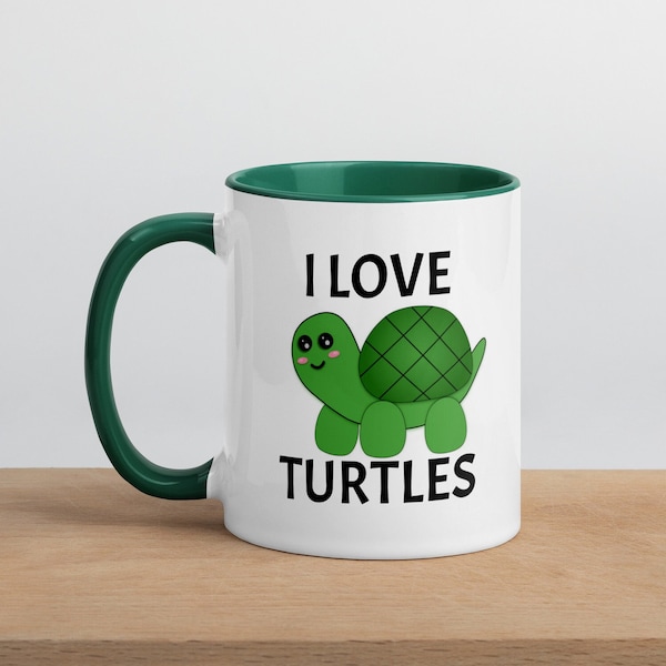 Turtle Mug - Etsy