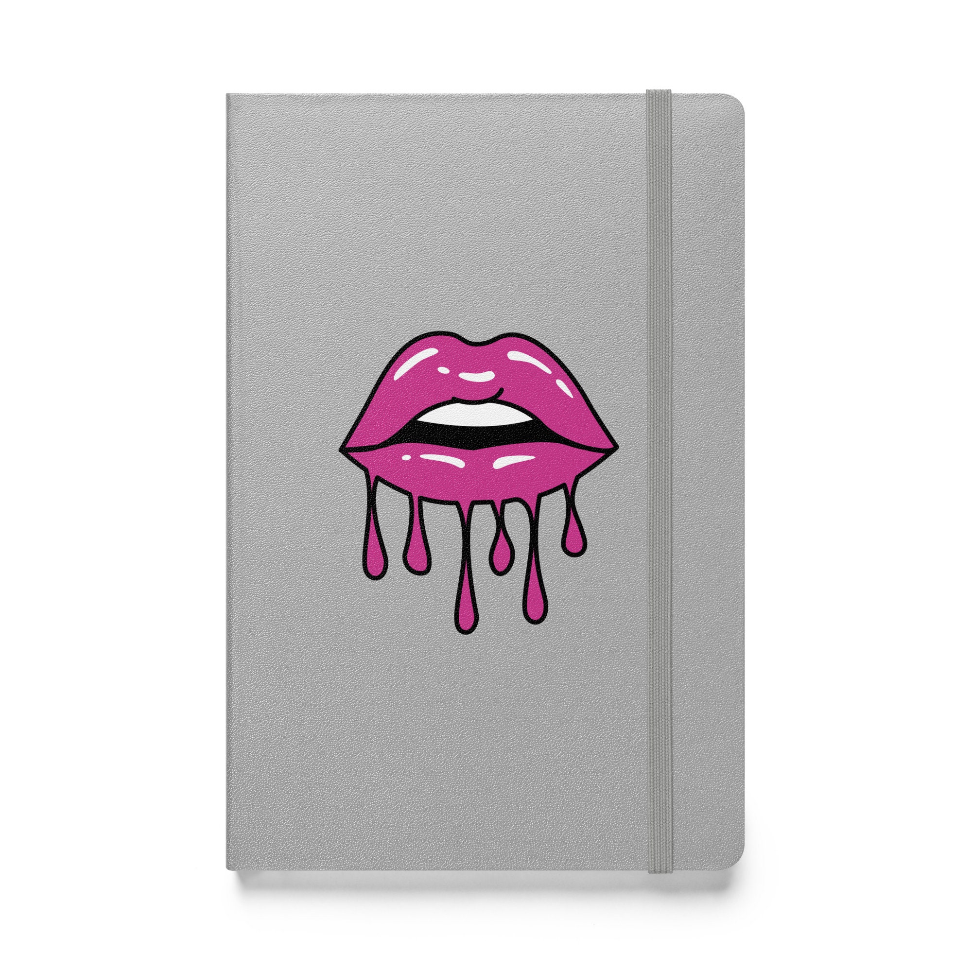 Lips Notebook Mouth Journal Melting Gift Notepad for Her Junk - Etsy