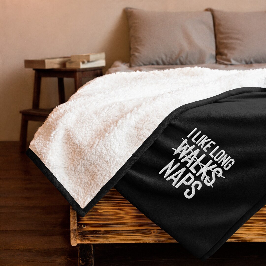 Napping Blanket Nap Throw Gift Home Decor Sofa Embroidered - Etsy