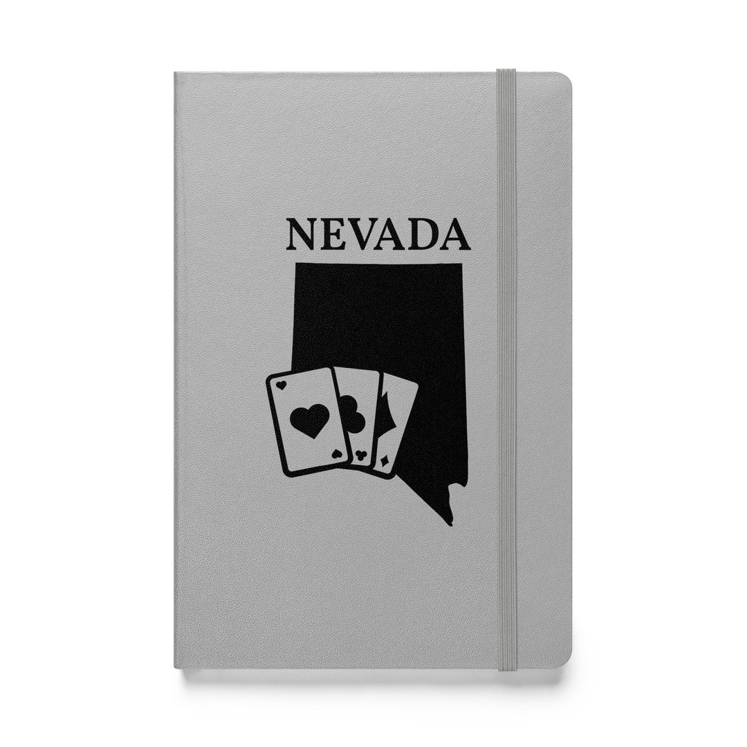 Nevada Notebook Playing Cards Journal US State Souvenir Travel Junk ...