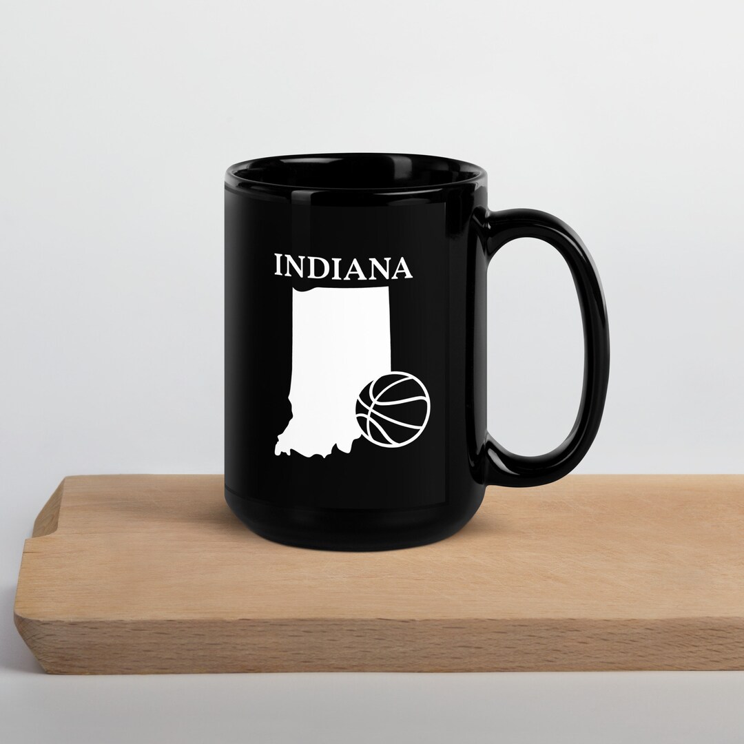 Indiana Coffee Mug Cup Bar Decor Morning Home Sweet Gift Stuff State ...