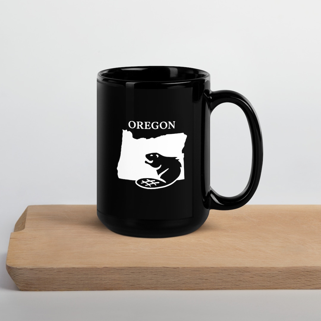 Oregon Coffee Mug Cup Bar Decor Morning Home Sweet Gift Stuff State ...
