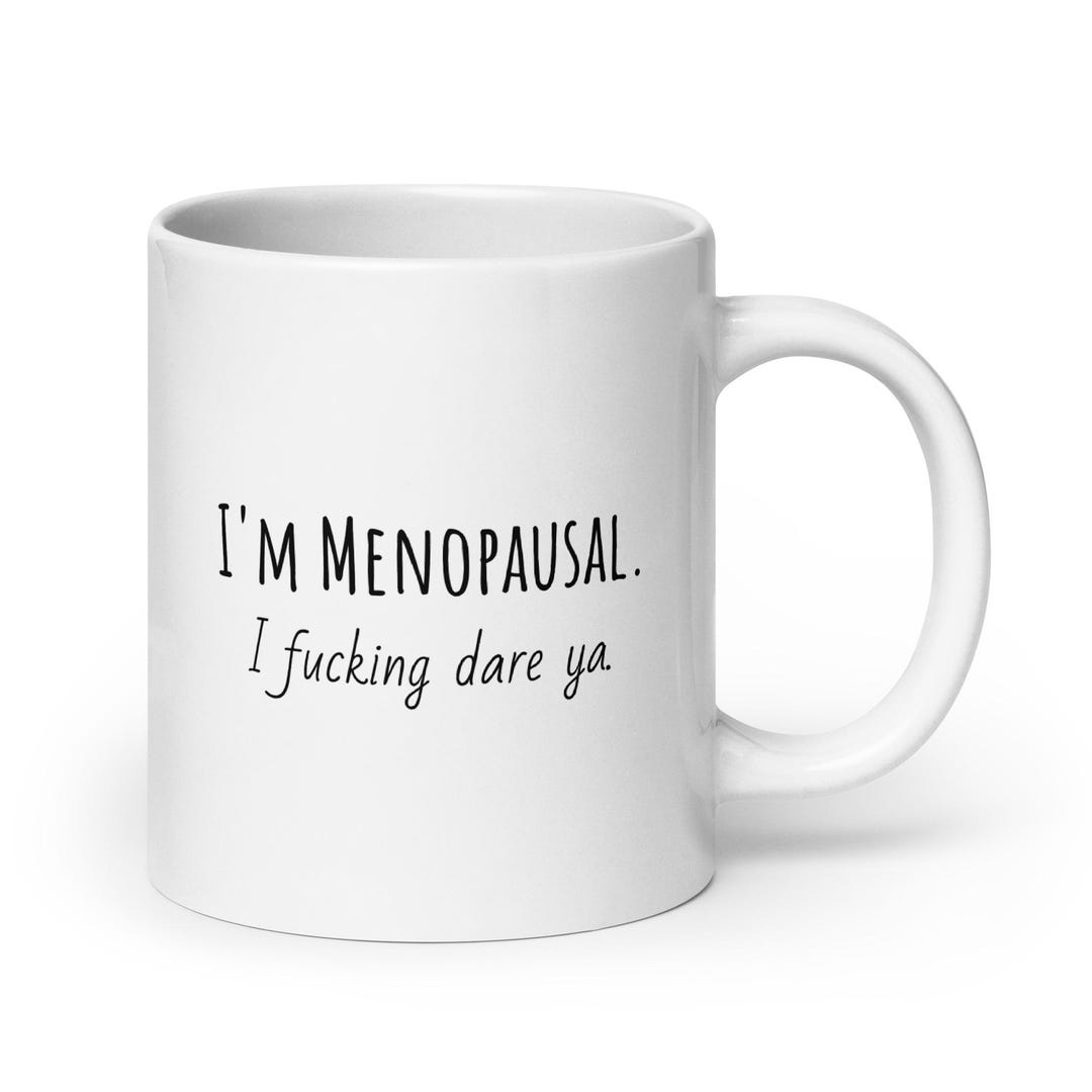 Funny Menopausal Gift for Women Over 50 Menopause Mug Woman 50th ...