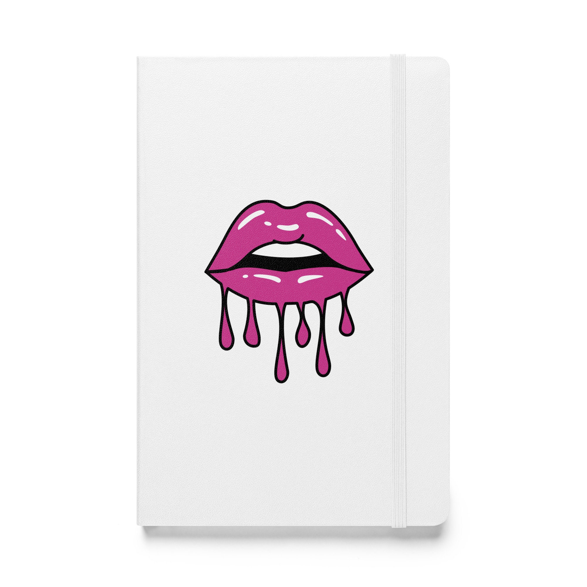 Lips Notebook Mouth Journal Melting Gift Notepad for Her Junk - Etsy