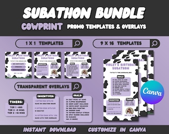 Green SUBATHON Social Media Bundle | Retro Gaming Theme for Twitch ...