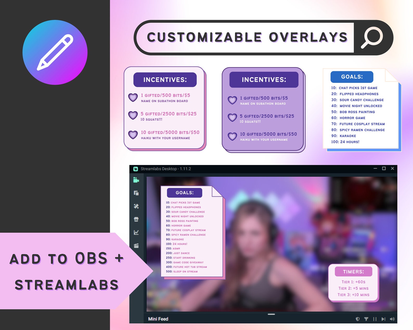 Vaporwave SUBATHON Social Media Bundle | 16x Lofi Promo Content for ...