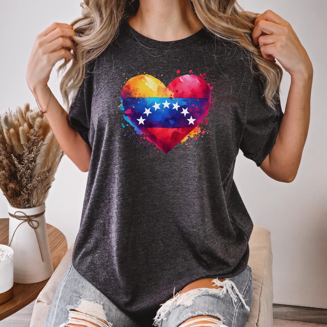 Venezuela Heart Png Sublimation Design Colorful Hallaca Png Arepa Png ...