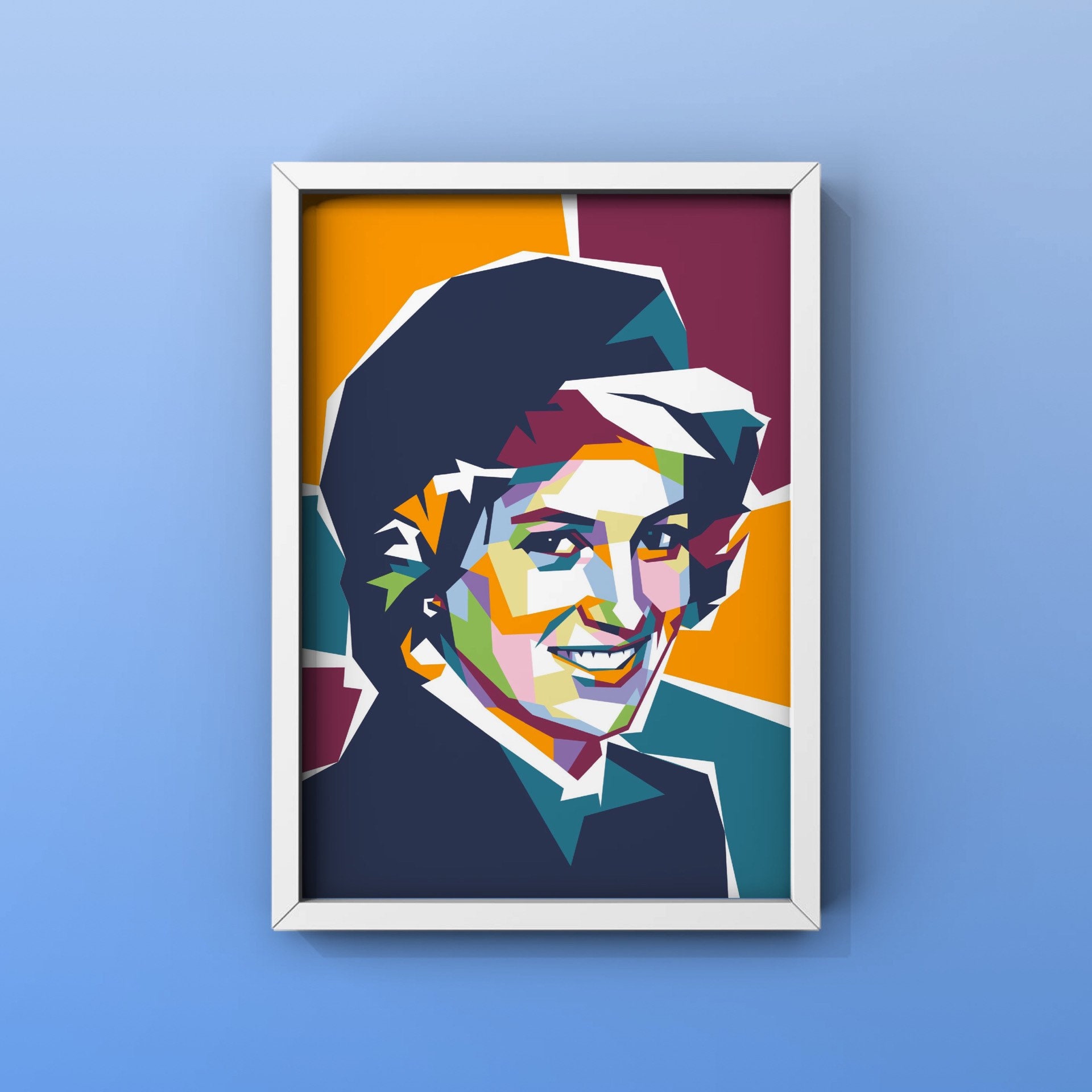 Princess Diana Print| Poster| Wall Art| Art| Wall Hangings sold by ...