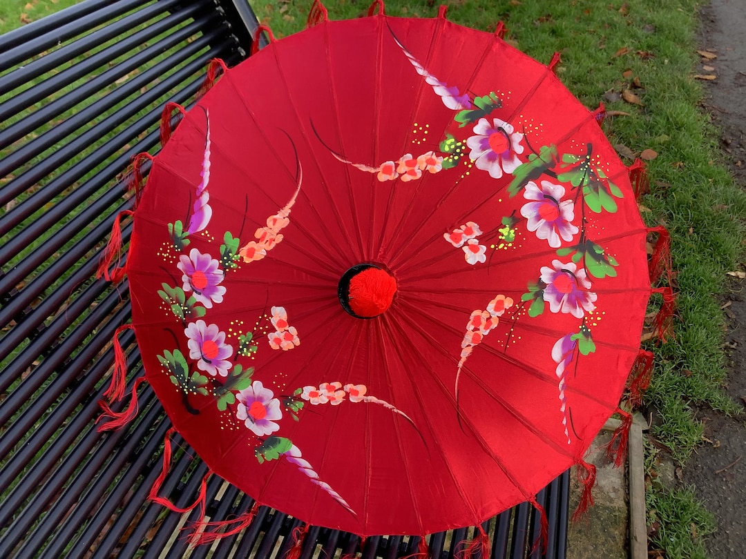 Handmade Traditional Burmese Sun Parasol (pathein), Asian Parasol - Etsy