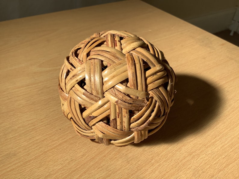 Handmade Burmese Cane Ball (myanmar Chin-lone), Made of Cane. 20 ...