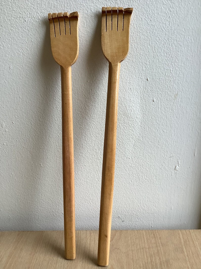 Handmade & Handcraft Wooden Backscratchers. - Etsy
