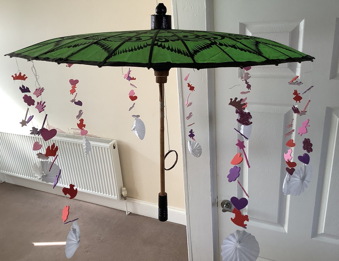 Handmade Traditional Burmese Sun Parasol pathein, Large Asian Parasol ...