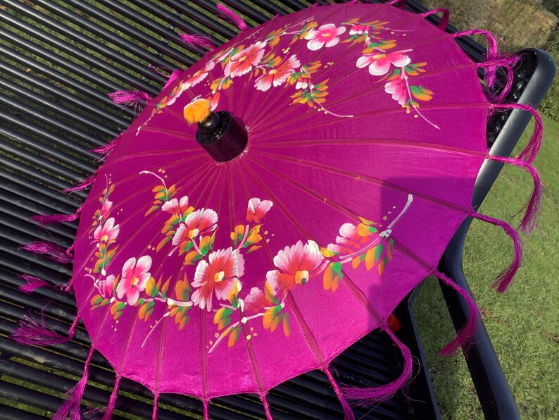 Handmade Traditional Burmese Sun Parasol (pathein), Asian Parasol - Etsy