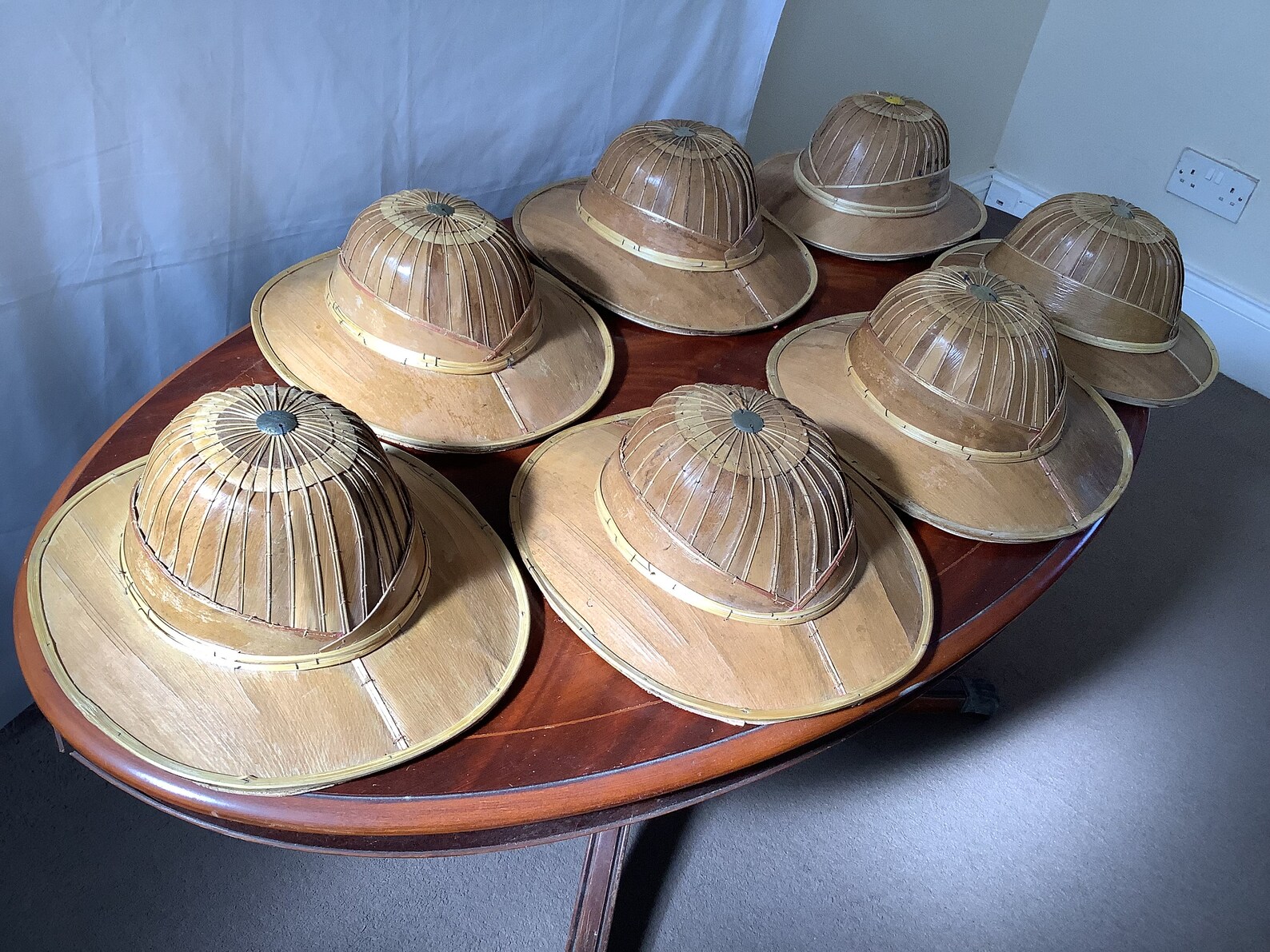 Handmade & Woven Burmese Hat Made by Toddy Palm Tree's Leaves - Etsy