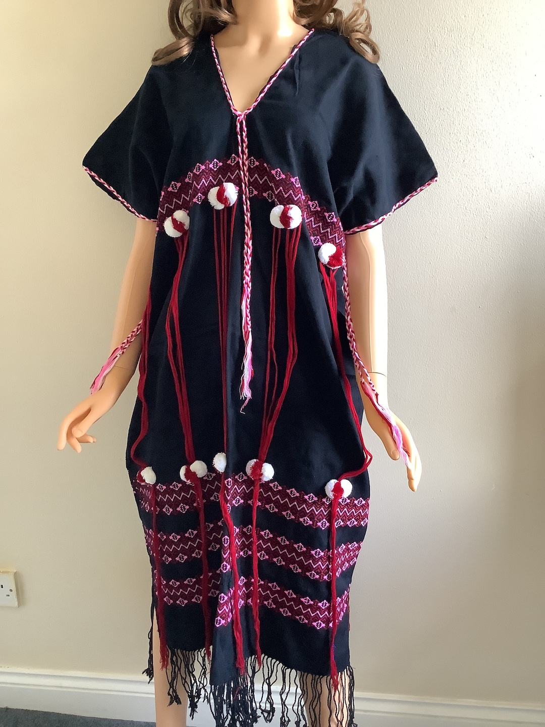 Myanmar Burmese Karen/kayin Ethnic Traditional Dress for Women, Two ...