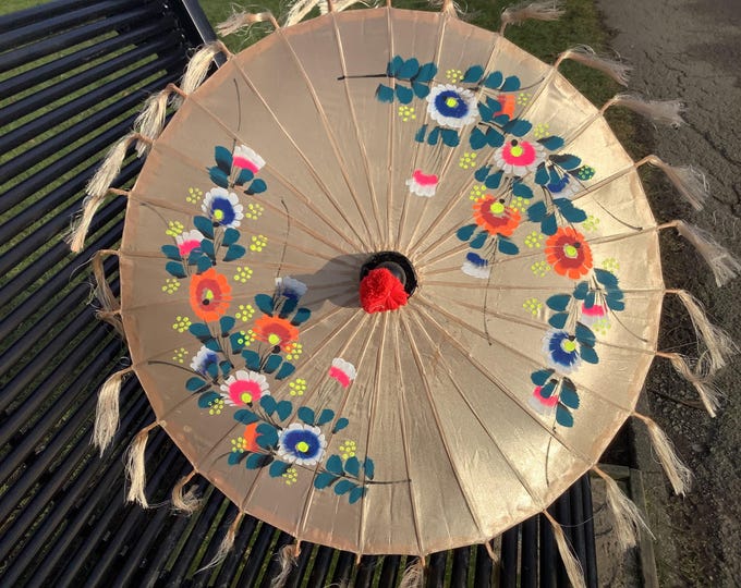 Handmade Traditional Burmese Sun Parasol (pathein), Asian Parasol - Etsy