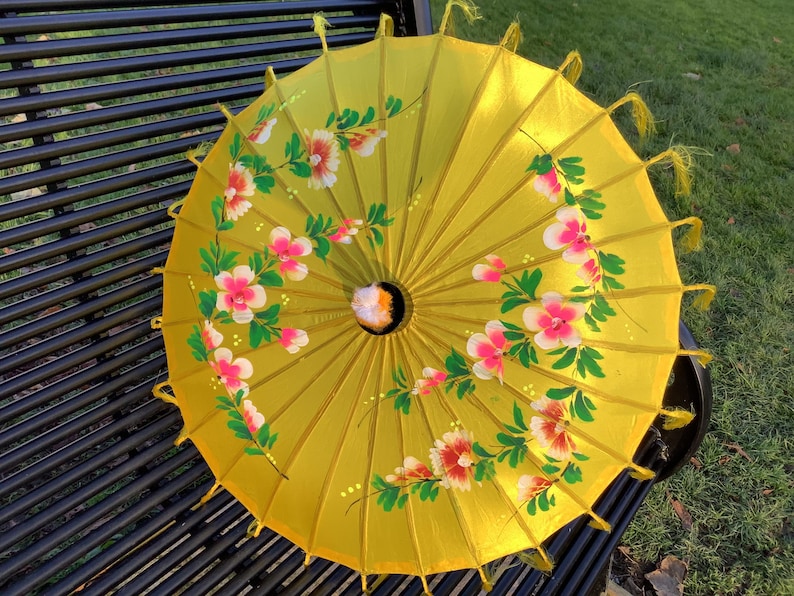 Handmade Traditional Burmese Sun Parasol (pathein), Asian Parasol - Etsy