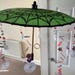 Handmade Traditional Oil Painting Burmese Sun Parasol (pathein), Large ...