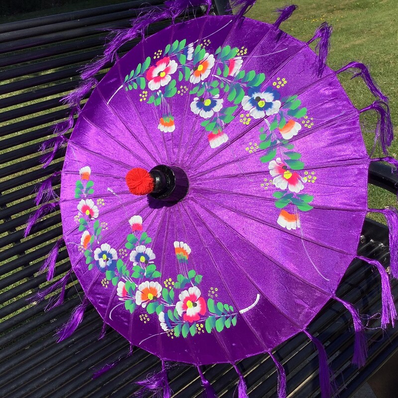 Hand Painted Parasol - Etsy