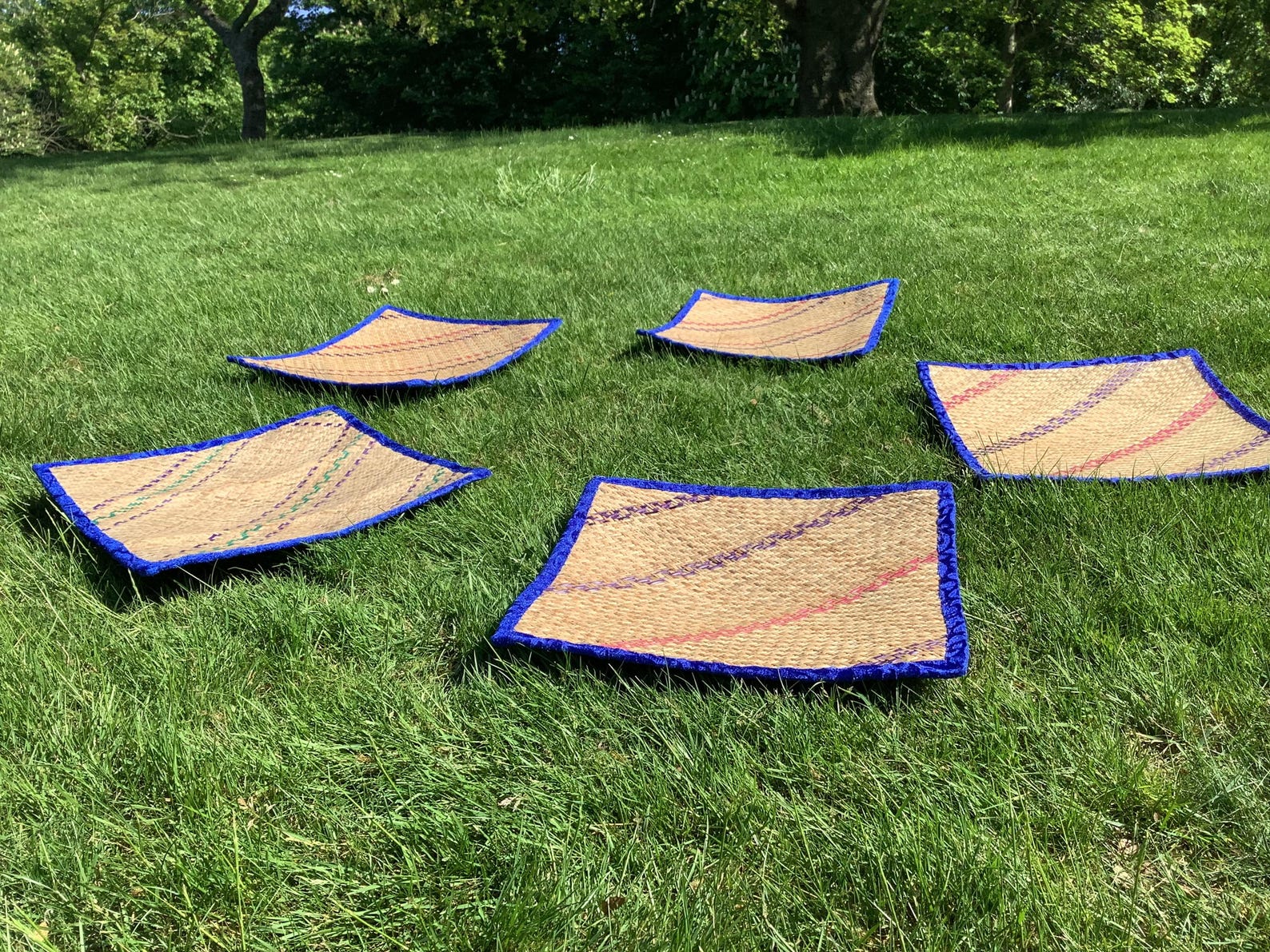 Eco Friendly Handmade & Woven Burmese Murta Tree Mat Which is Cold Mat ...