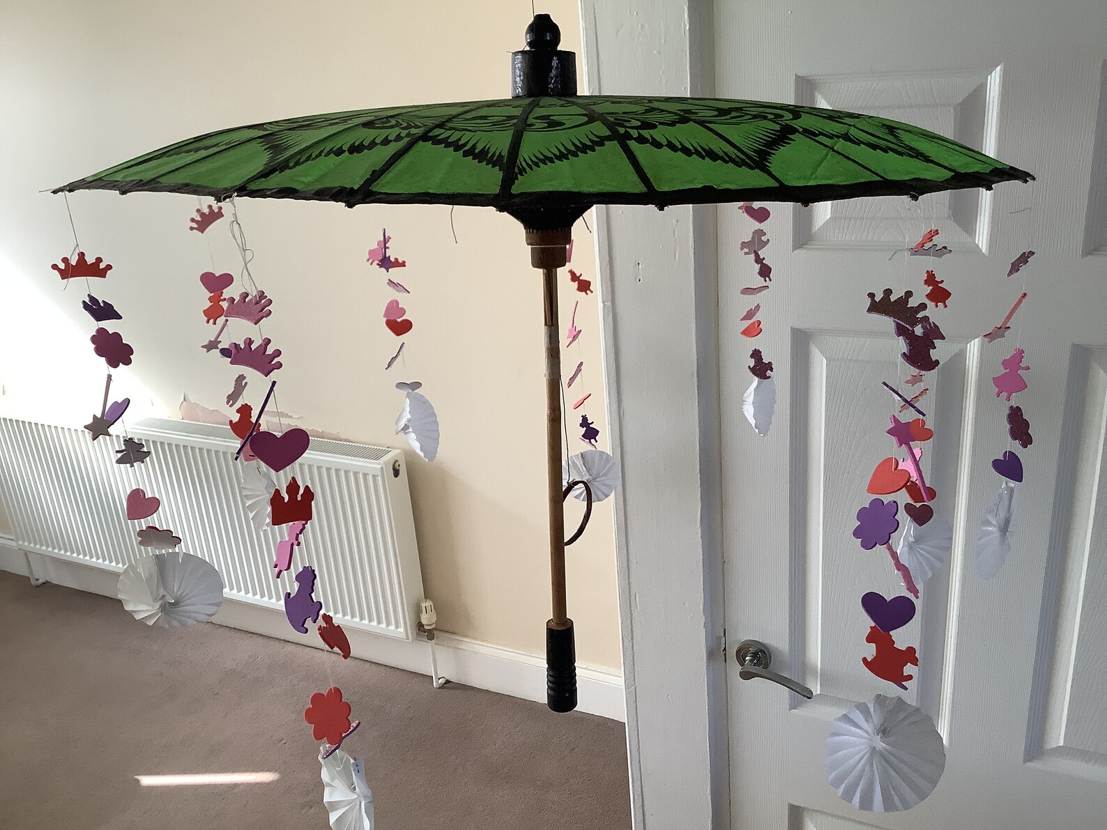 Handmade Traditional Burmese Sun Parasol pathein, Large Asian Parasol ...
