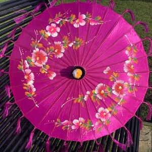 Handmade Traditional Burmese Sun Parasol (pathein), Asian Parasol - Etsy
